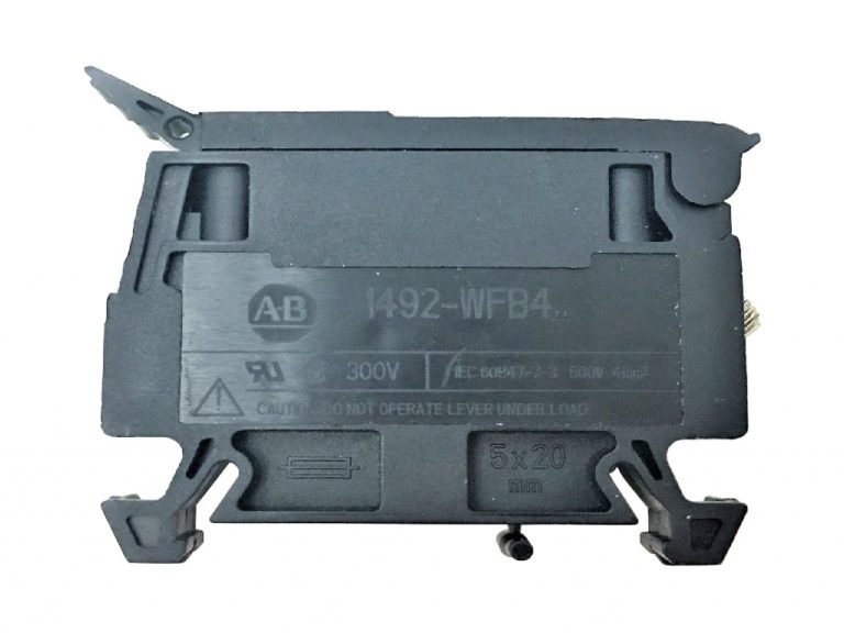 Bornera portafusible 0.5-4 mm2 cable 22-12 AWG 600V AC/DC 1492-WFB4 ...